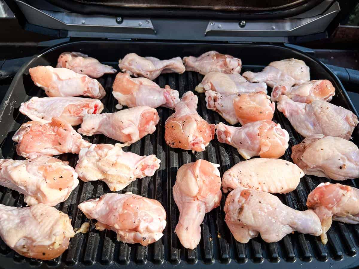 Ninja Woodfire Grill Chicken Wings With Jack Daniel's BBQ Sauce - Grill ...