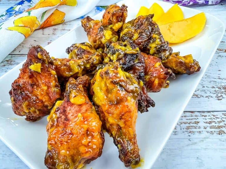 Grilled Chipotle-Mango Wings