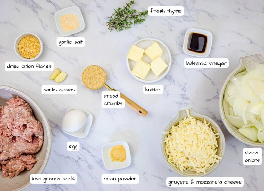 Grilled French Onion Pork Burgers on a Ninja Woodfire Outdoor Grill