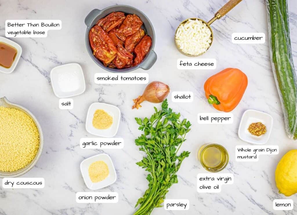 Flavor-Packed Mediterranean Couscous Salad with Smoked Tomatoes - Grill ...